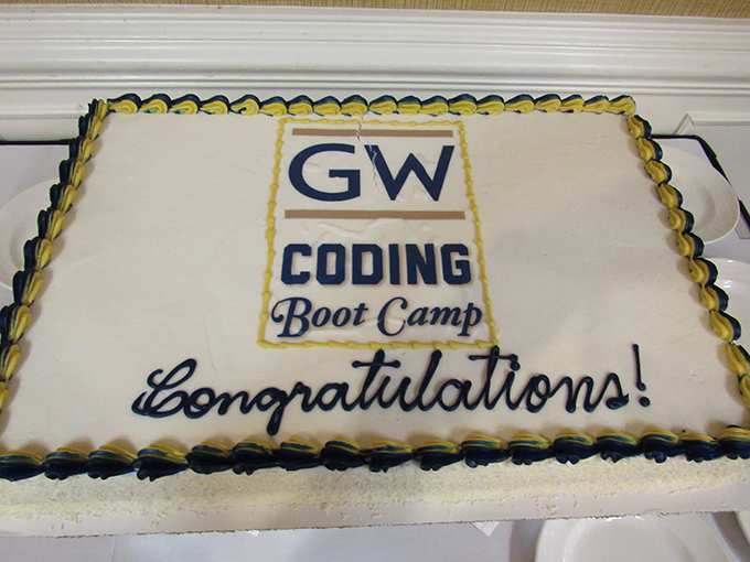 A Big Celebration: Graduation of the Inaugural Class of GW Coding Boot ...